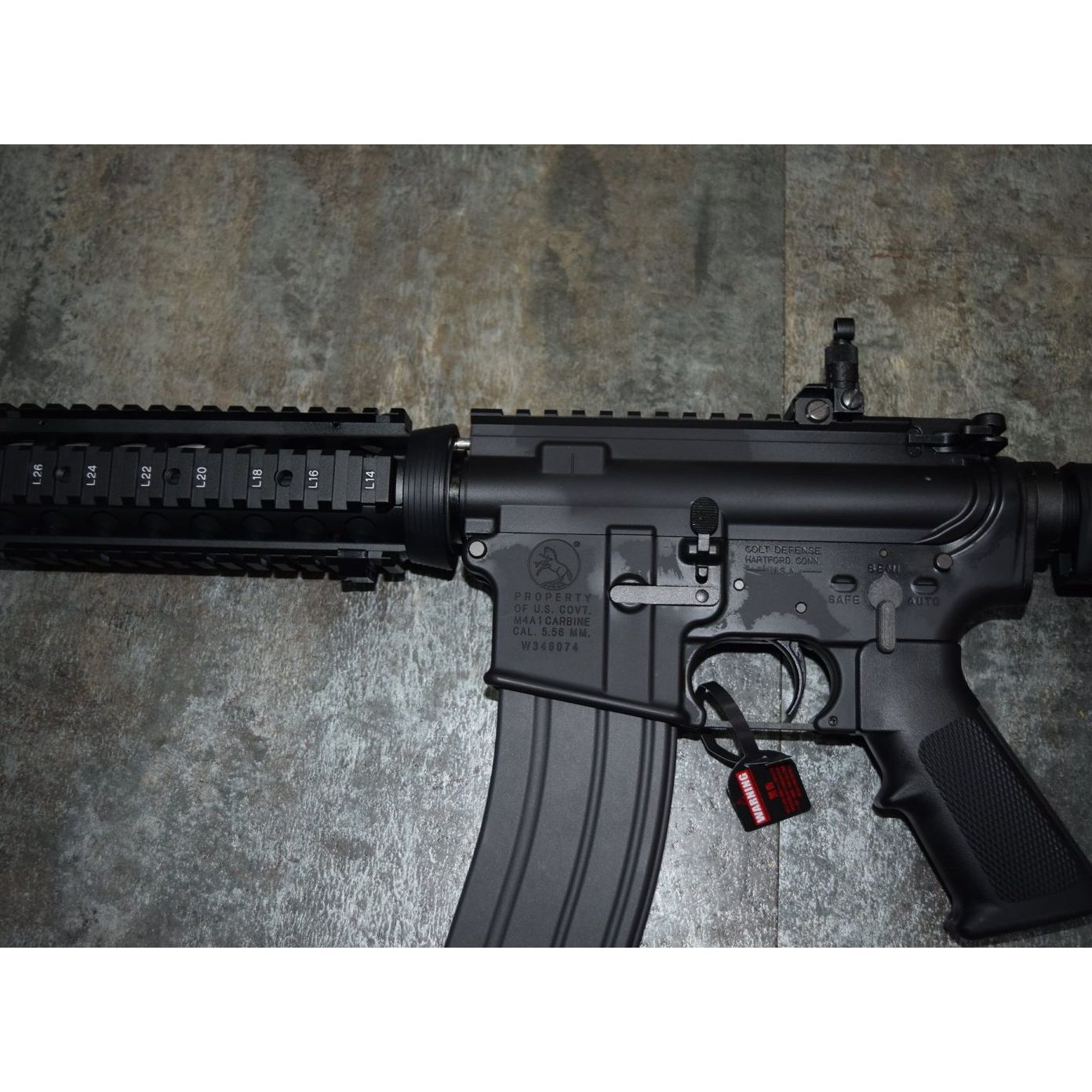 TOKYO MARUI 馬牌 M4A1 MWS REAL GBB 魚骨版 COLT NO-02-MWS | TM生存遊戲一站式專賣店