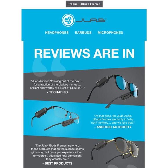 【JLAb】 Jbuds Frames | Y&W Shop