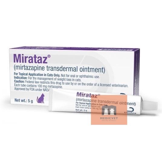 Mirataz Transdermal Ointment 5g | MedicVet Online Petmacy