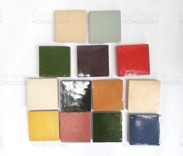 Zellige 100 Square Tile | fwhomestory