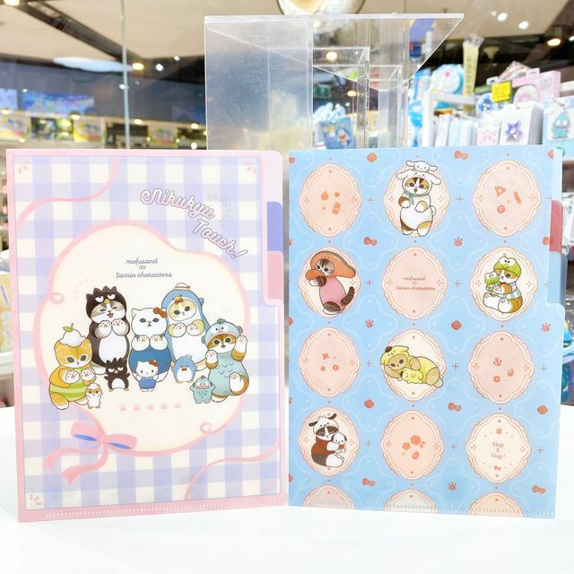 日本直送mofsand Sanrio 合作新系列產品 A5 file | hawaiitoys