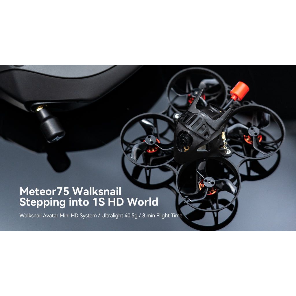 BetaFPV Meteor 75 Brushless Whoop Quadcopter (1S HD Digital VTX ...