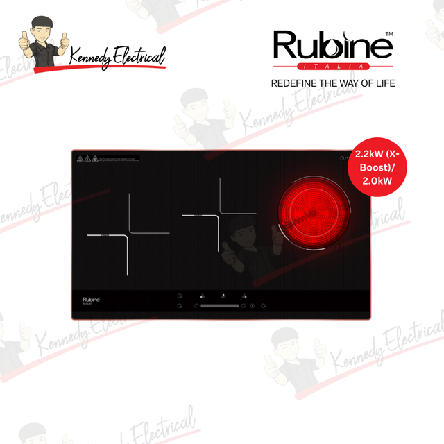 Rubine Cooker Hob RCH-RENZO42-BL | Kennedy Electrical & Electronic Sdn Bhd