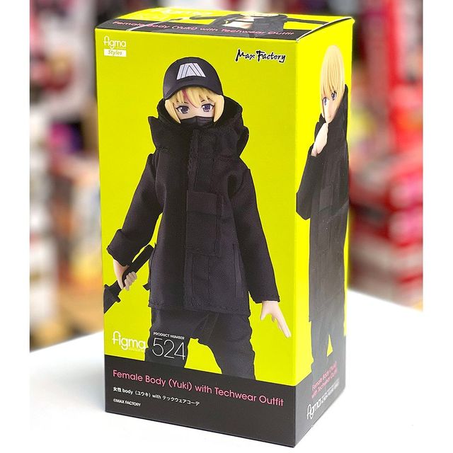 (日版) Max Factory figma Styles 524 女性body (Yuki) with 機能服 Female Body ...