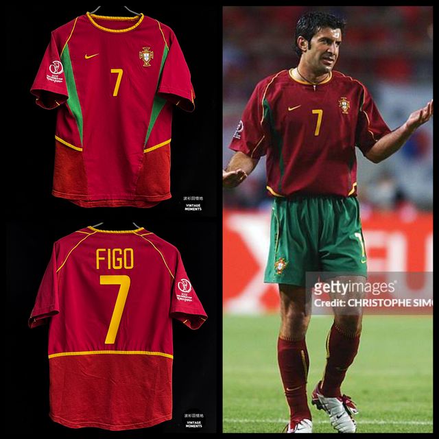 葡萄牙2002主場 費高 PORTUGAL FIGO | 波衫回憶地 VINTAGE MOMENTS