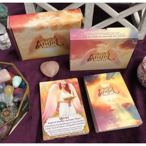 In2it Angel Oracle Deck ~ 44 Angel Oracle Cards Autumn Moon Divination Shop