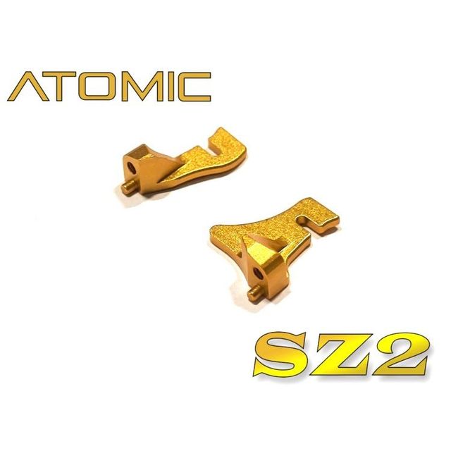 Atomic SZ2 Aluminium Side Body Mount (1 pair) SZ2-UP18 | HRC Mini-Z Arena
