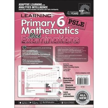 Primary 6 Mathematics Mock Examinations | SG BOOKS HK
