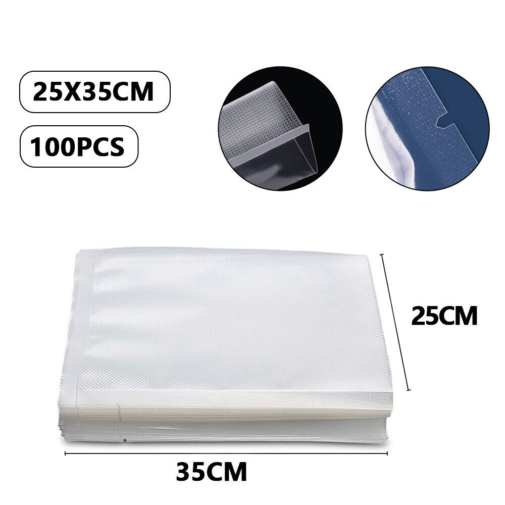 [100件裝] 真空包裝袋 透明塑膠袋 塑封袋 食品包裝袋 [平行進口] ZZ1060 | 屯團百貨 Tuenmall