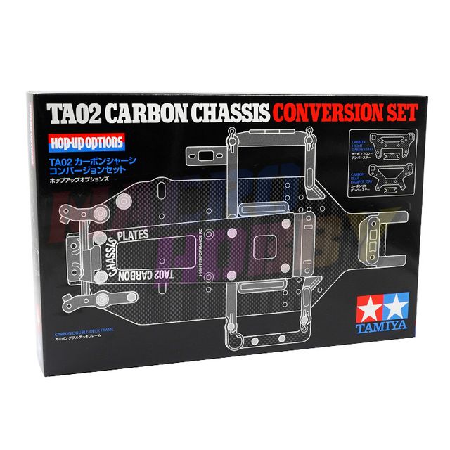 Tamiya 47479 TA02 Carbon Chassis Conversion Set #560066 | MACRO HOBBY ...