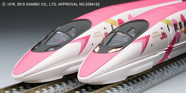 Tomix 98662 N Scale JR500， 7000系山陽新幹線 8兩(Hello Kitty) | Hobby Nana Co Ltd