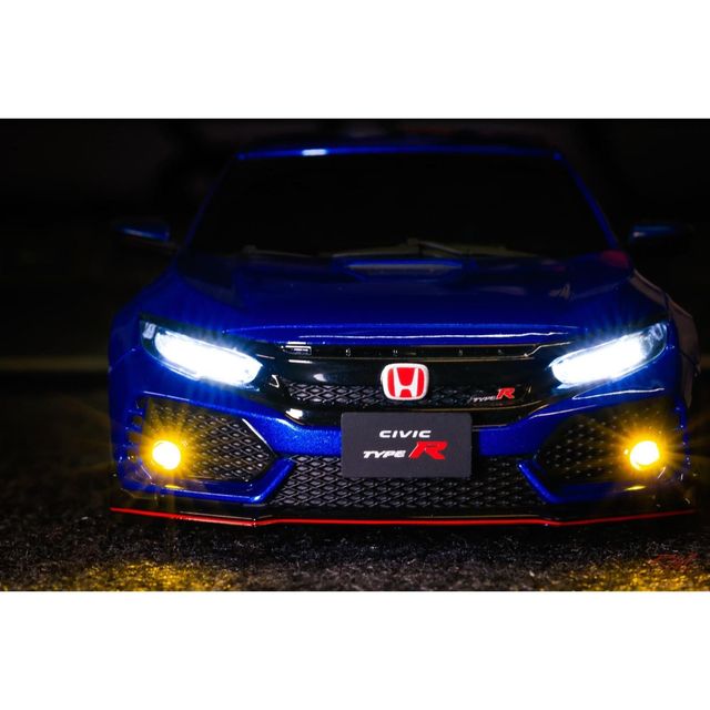 Ride With Lenses - Honda CIVIC Type R FK8 Blue MZP445BL | HRC Mini-Z Arena