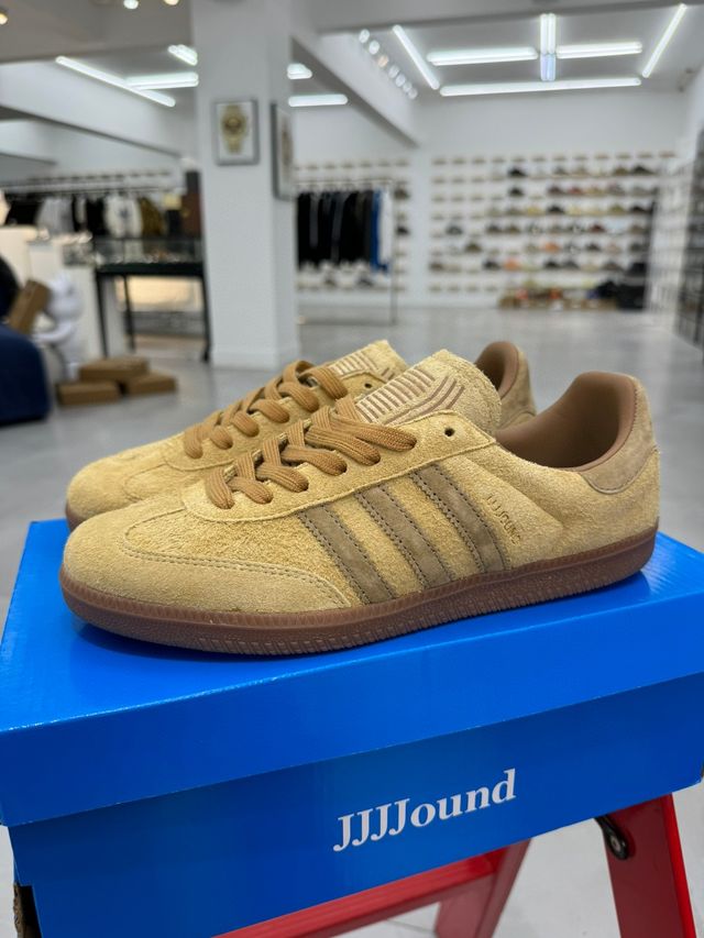 Adidas Samba OG JJJJound Tobacco ID8709 | Blue Box
