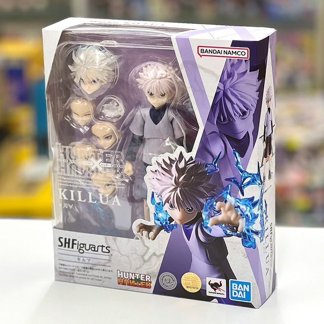 (行版) Bandai S.H.Figuarts 全職獵人 基路亞 SHF HUNTER x HUNTER Killua | G POINT 遊戲熱點