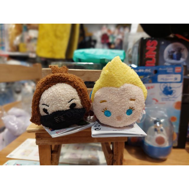 日版 Disney Tsum Tsum Marvel 系列 CAPTAIN MARVEL ， Winter Soldier 兩款選 ...