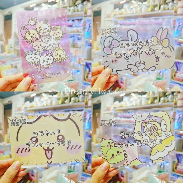 日本 chiikawa magical ♡ Chiikawa 透明postcard | Dreamy House