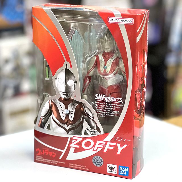 ＜特價＞ (行版) Bandai S.H.Figuarts Ultraman Zoffy SHF 超人 佐菲 (再版) | G POINT 遊戲熱點