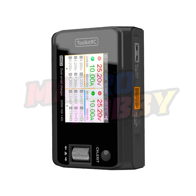 ToolkitRC M6D Series Charger Black Edition #590019 | MACRO HOBBY HK 香港遙控模型