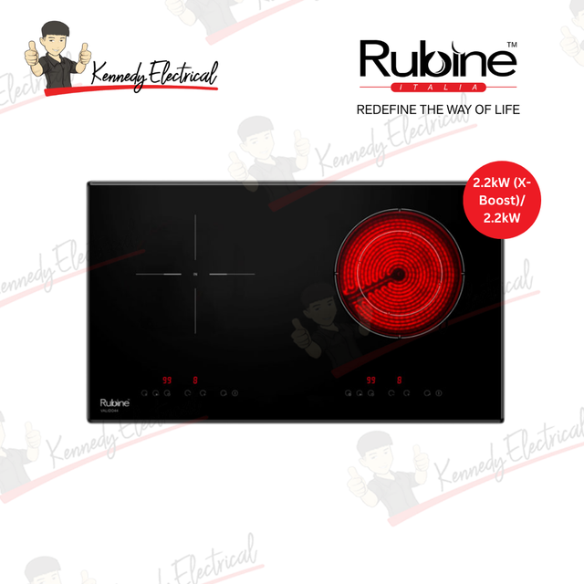 Rubine Cooker Hob RCH-VALIDO44-BL | Kennedy Electrical & Electronic Sdn Bhd