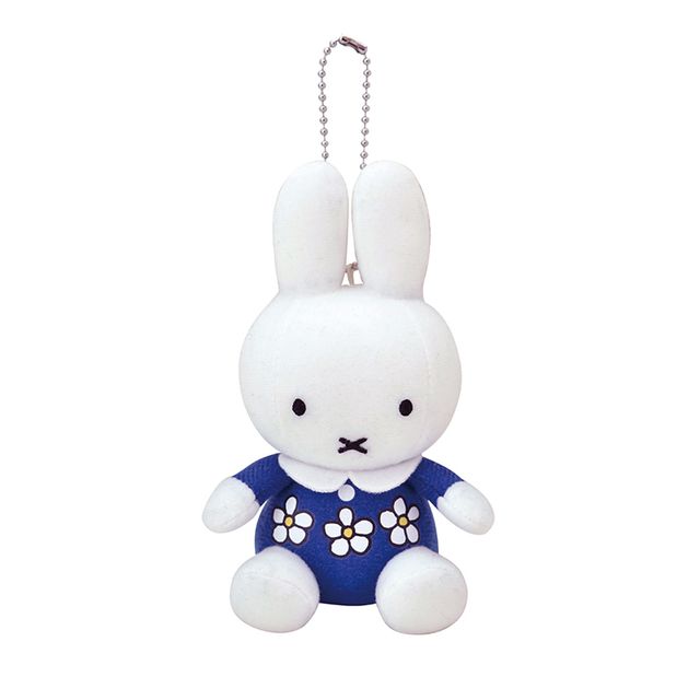 miffy flower dress keychain | Nakakai
