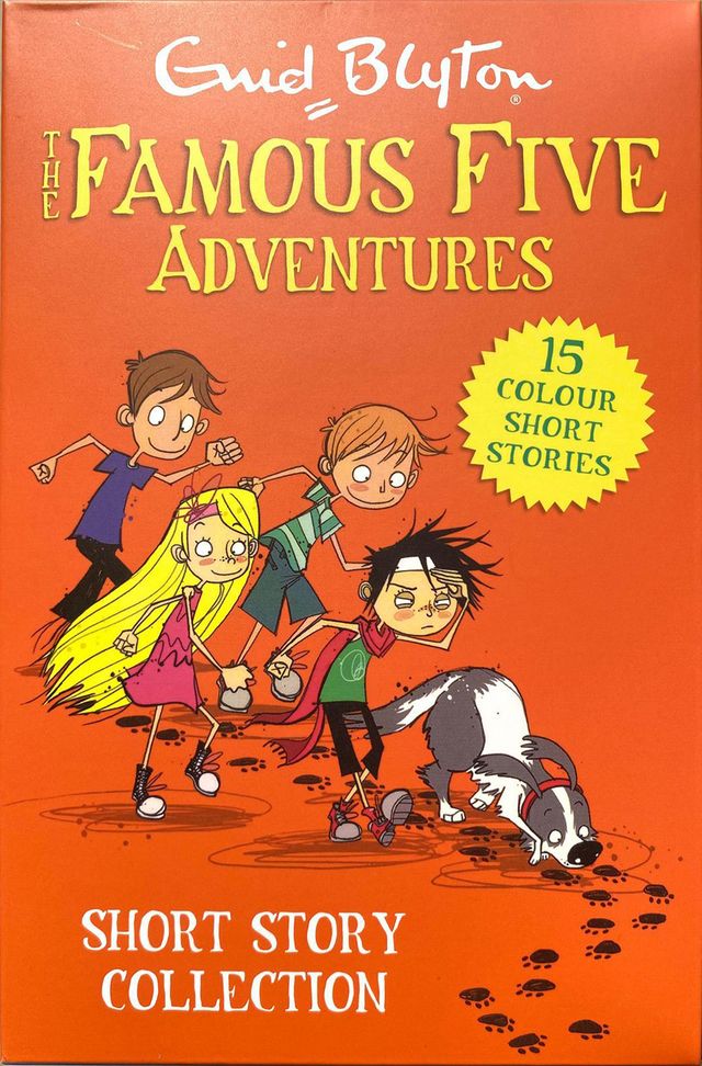 The Famous Five Adventures Collection Set (15 books Colour Short ...