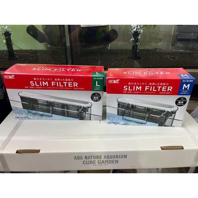 GEX Slim Filter 掛缸過濾器(S-L) | JF蝦佬水族