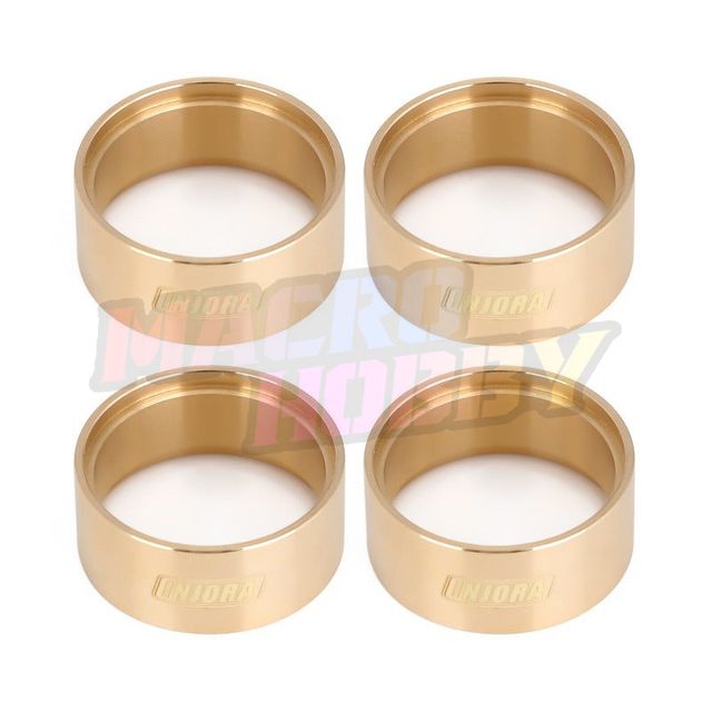 INJORA Brass Internal Beadlock Ring Clamp Ring Fit 1.0" Wheel Rim for 1 ...