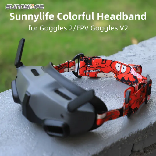 Sunnylife Elastic Head Strap for DJI FPV Goggles / DJI Goggles 2 ...