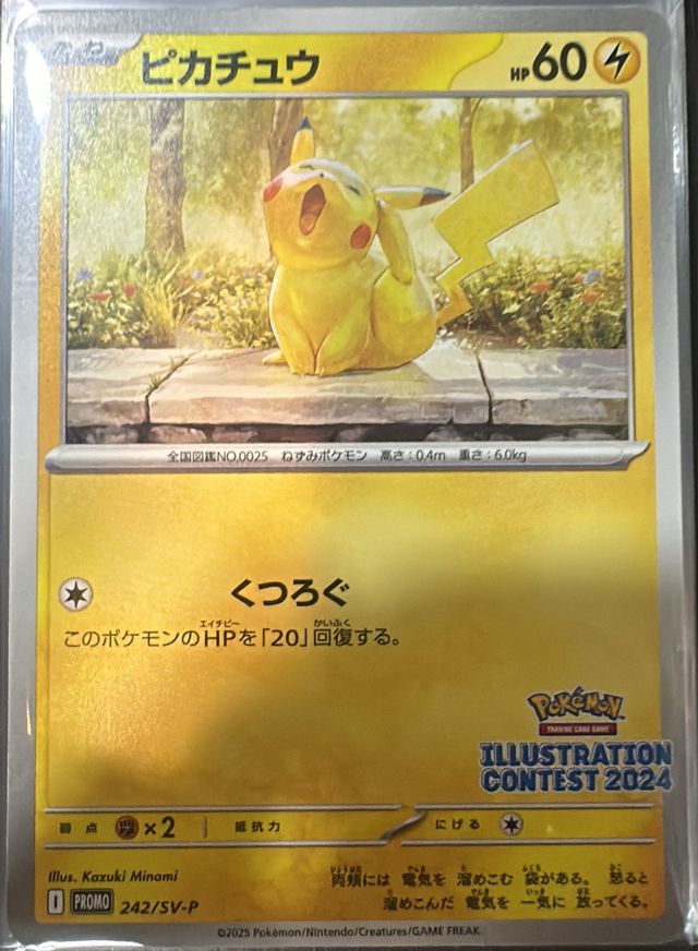 (A-)illustrator contest 2024 pikachu | LookCard