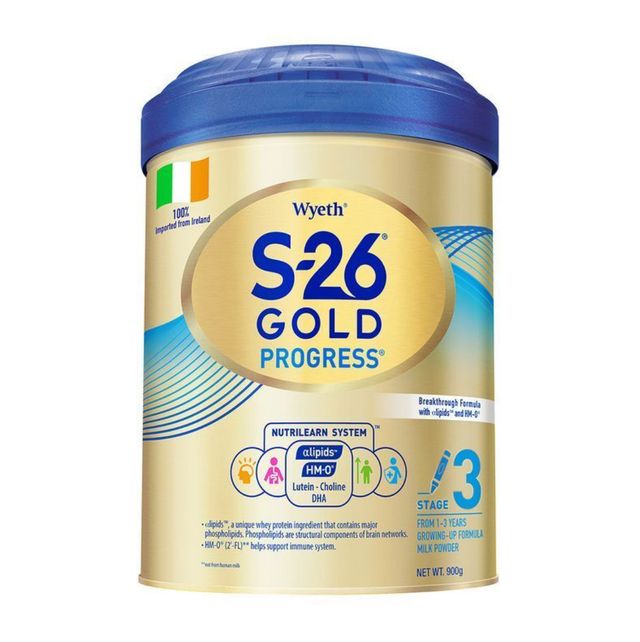 惠氏 Wyeth S-26 GOLD PROGRESS 3 奶粉 （900克） | Maxwealthy