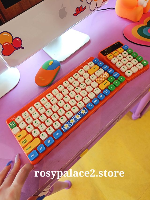 Wiggle Wiggle Wireless Keyboard&Keypad&Mouse Set(代購) | RosyPalace2.0