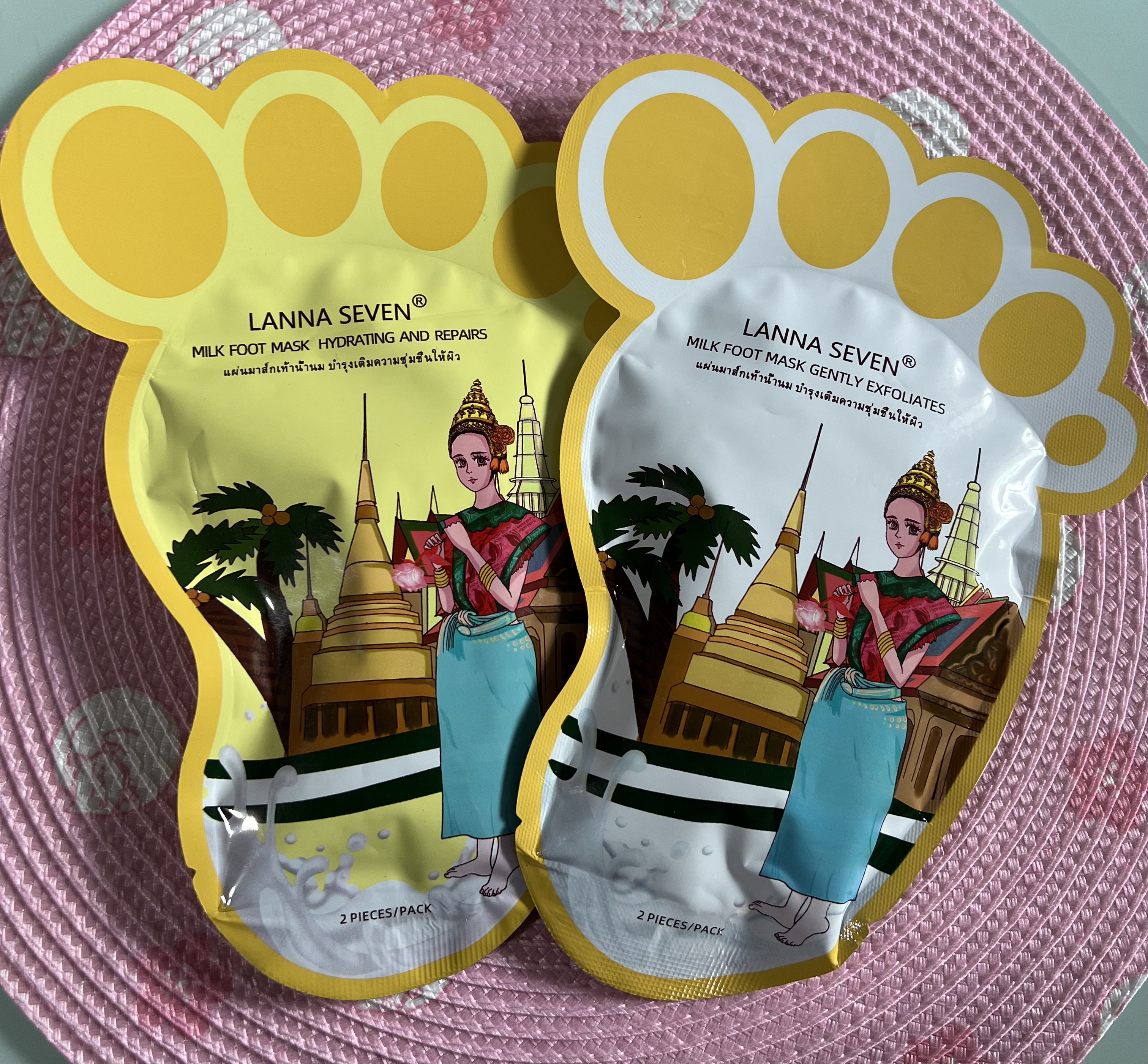 💟現貨💟🇨🇷泰國 LANNA SEVEN 牛奶腳膜(1套5包) | 🇰🇷韓國代購Seoul EC