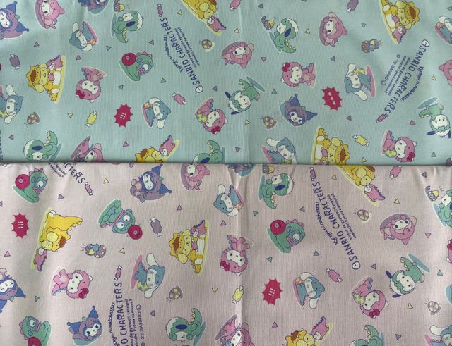 Sanrio fabric 804190 & 804206 | Cheer Wool 姿采毛冷