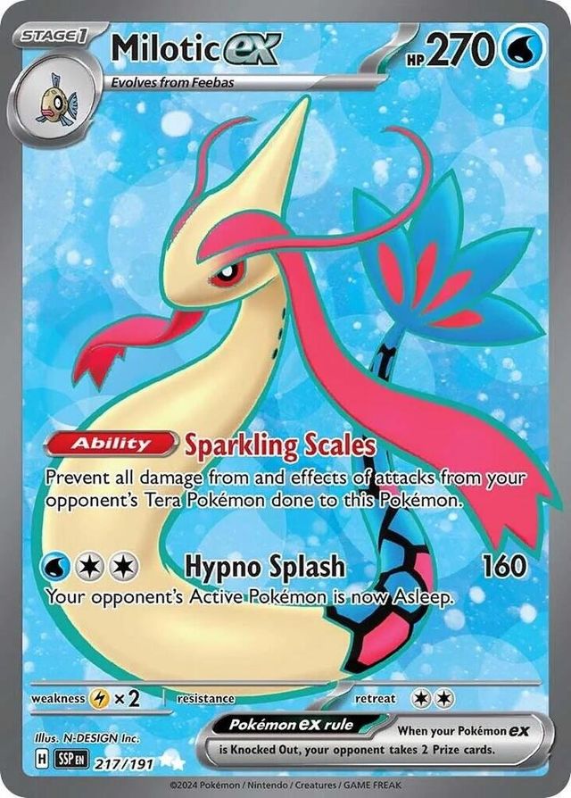 Milotic ex - 217/191 - SV08: Surging Sparks (SV08) | LookCard