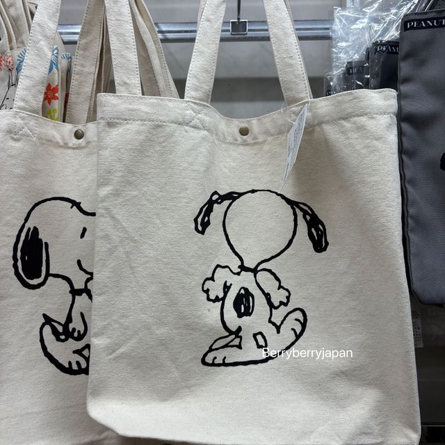 Snoopy tote bag | berryberryjapan 日本代購