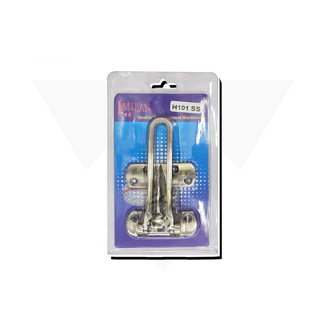 "L.MILAN" 米蘭 H101 沙鋼 防盜扣 "L.MILAN" H101 Swing Bar Door Lock Latch | 宏泰 ...