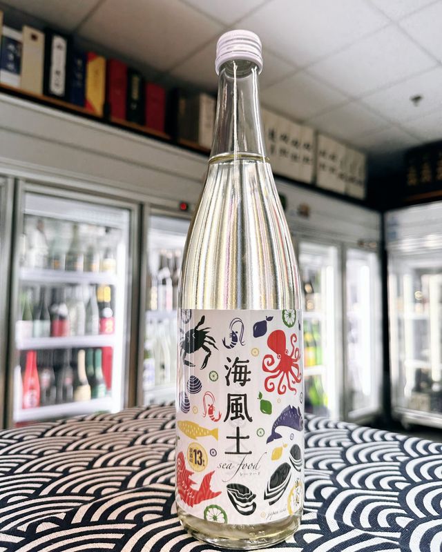 富久長 海風土 sea food 白麹 純米酒 720ML (9308) 2023.11 | Sakedream Co.