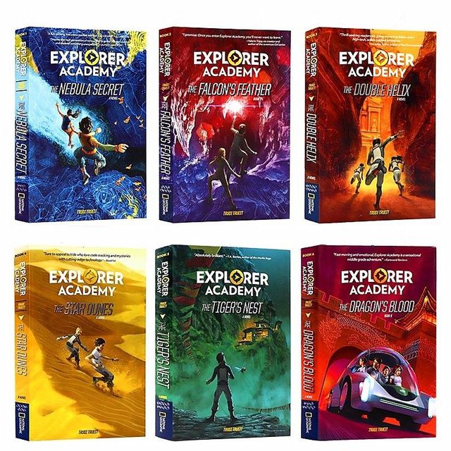 Explorer Academy 6 books 探險學院系列大厚本全彩6冊 B352 | Children’s Golden House