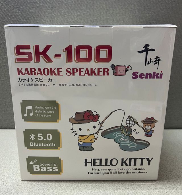 🇯🇵日本品牌SENKI SK-100-HelloKitty特别版 無線K歌音箱 💕 | Forever Gifts Shop