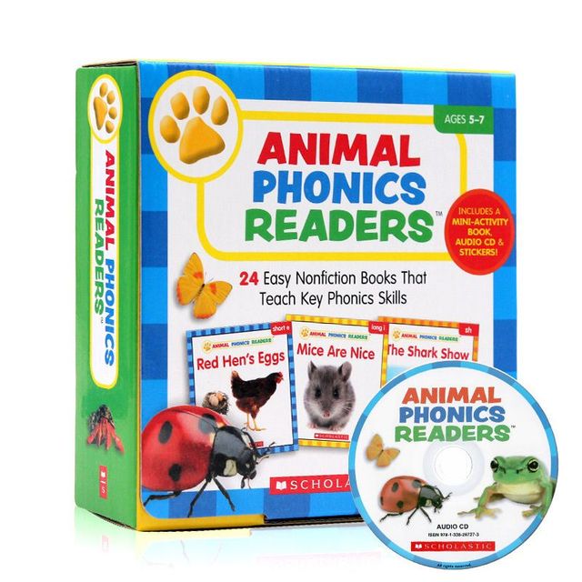 Animal Phonics Readers Parent Pack 24 books with CD S75 | Children’s ...