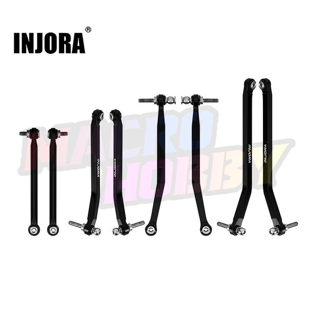 INJORA Aluminum High Clearance Chassis Links for 1/30 Axial SCX30 ...