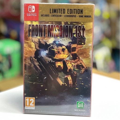 (歐版) Nintendo Switch Front Mission 1st: Remake NS 雷霆任務 1st 重製版 (首批限定版) (中英日文字幕) | G POINT 遊戲熱點