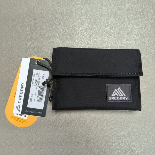 【現貨】GREGORY CLASSIC WALLET V2 BLACK【現貨36小時內寄出】 | PPSTORE