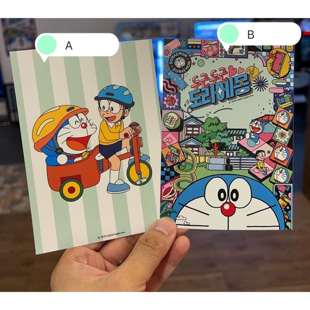 Doraemon 展場限定Postcard | 🇰🇷韓國代購Seoul EC