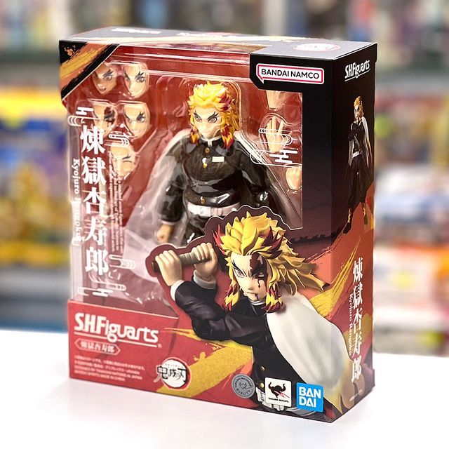 (行版) Bandai S.H.Figuarts 鬼滅之刃 炎柱 煉獄杏壽郎 SHF Demon Slayer: Kimetsu no ...