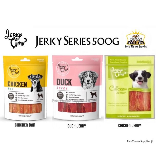 Jerky Time Jerky Bar for Dogs 500g | Pets Throne Supplies