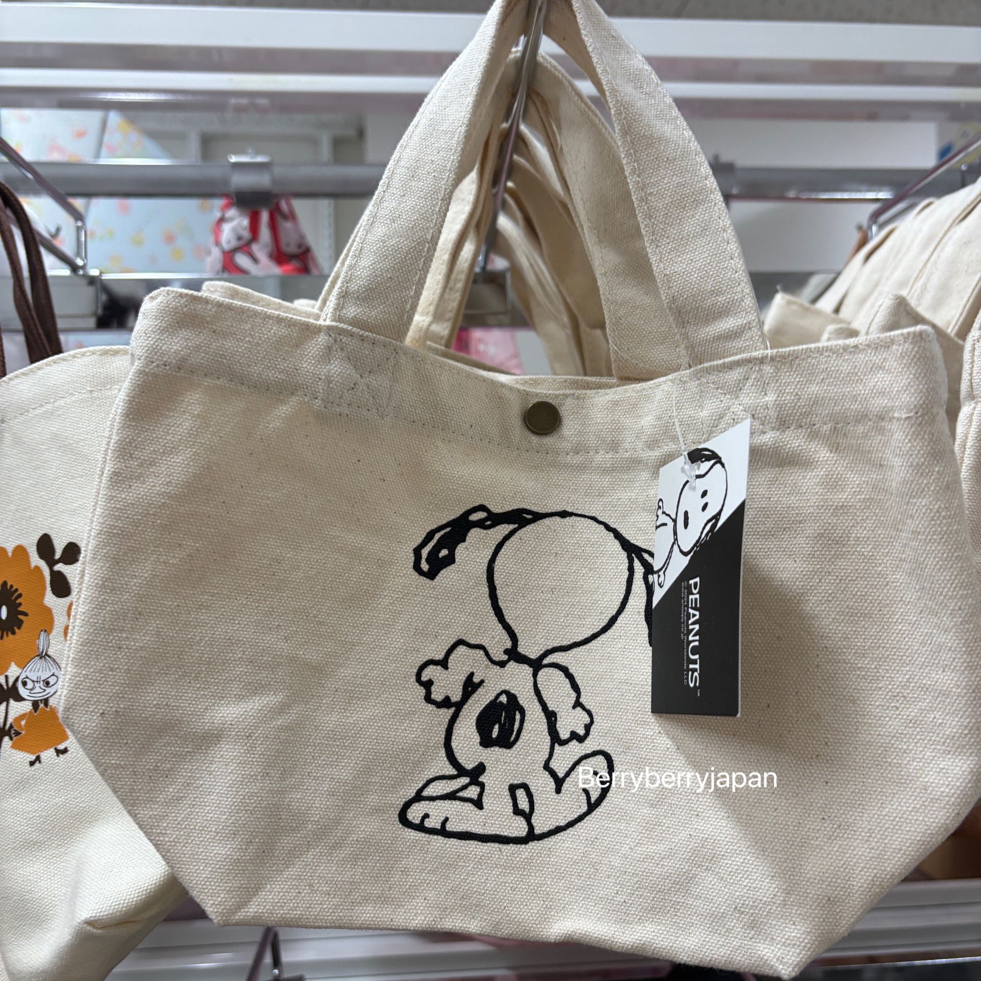 Snoopy mini tote bag | berryberryjapan 日本代購
