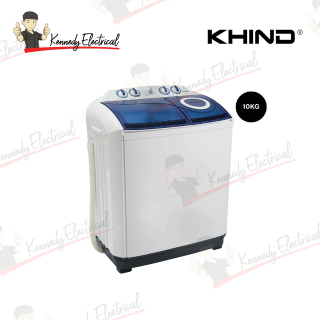 Khind 10kg Semi-Auto Washing Machine (WM1017) | Kennedy Electrical ...