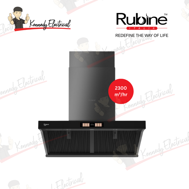 Rubine 2300 m³/hr Cooker Hood RCH-AREZZO-TG | Kennedy Electrical ...