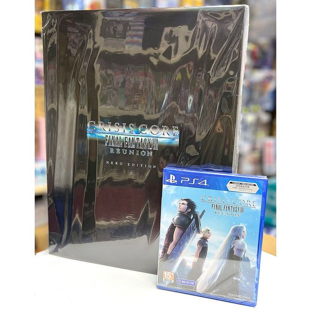 (行版) (限定版) PS4 P4 Crisis Core -Final Fantasy VII- Reunion Hero Edition ...